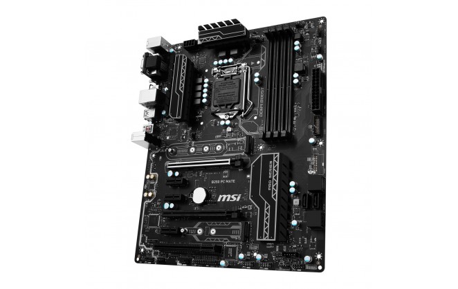 MSI B250 PC Mate Intel B250 Socket 1151 DDR4 ATX Motherboard