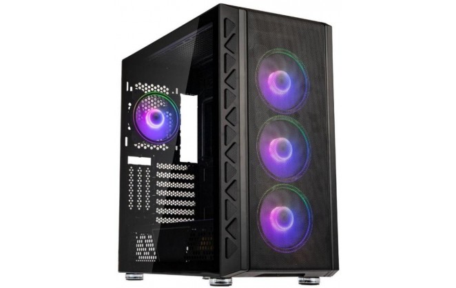 Kolink Citadel Mesh ATX ARGB Midi-Tower Gaming Case - Black