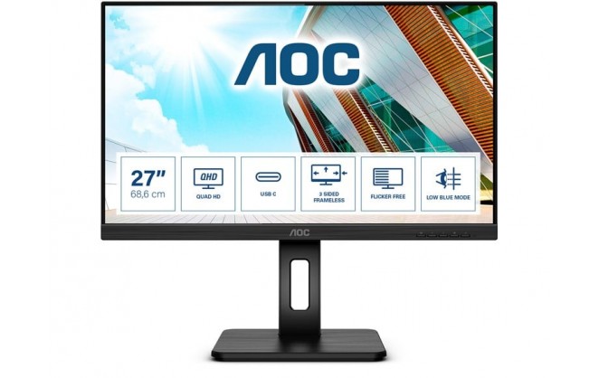 AOC Q27P2CA 27 inch IPS Monitor