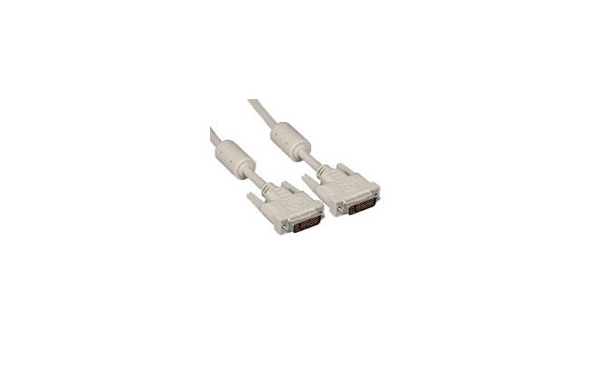 DVI-I Dual Link 29Pin Male to Male Cable 2Mtr