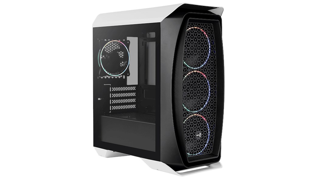 Aero Cool Aero One Mini Eclipse Mini Tower Case Black & White