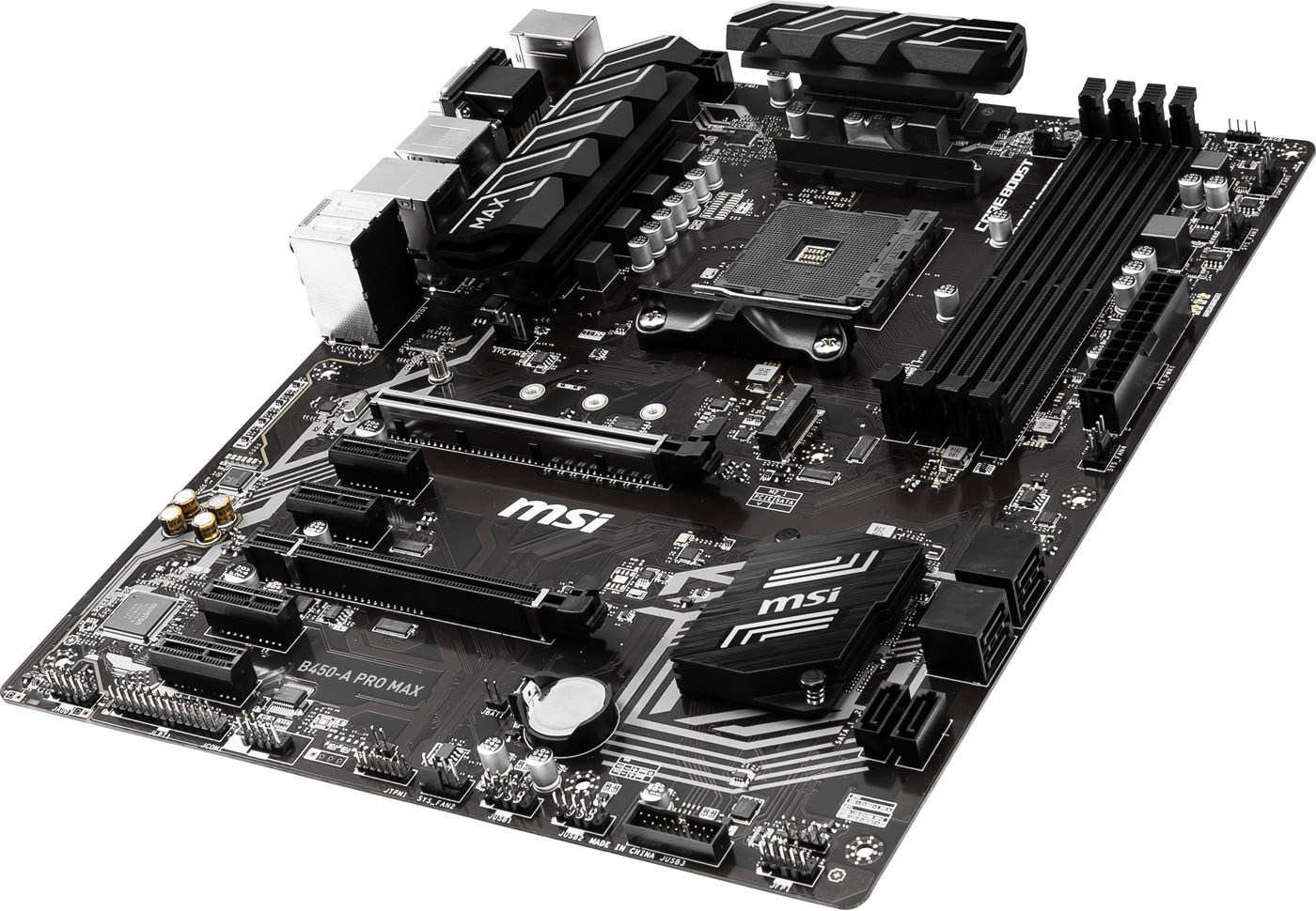 MSI B450-A PRO MAX AM4 DDR4 ATX Motherboard Retail