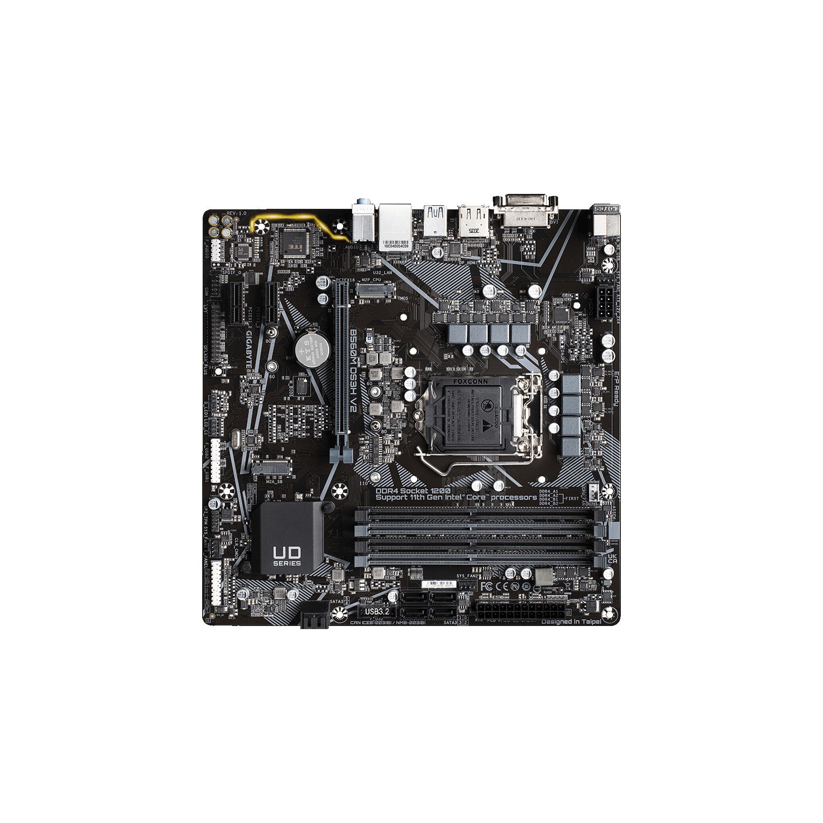 Gigabyte B560M DS3H V2 Intel Motherboard
