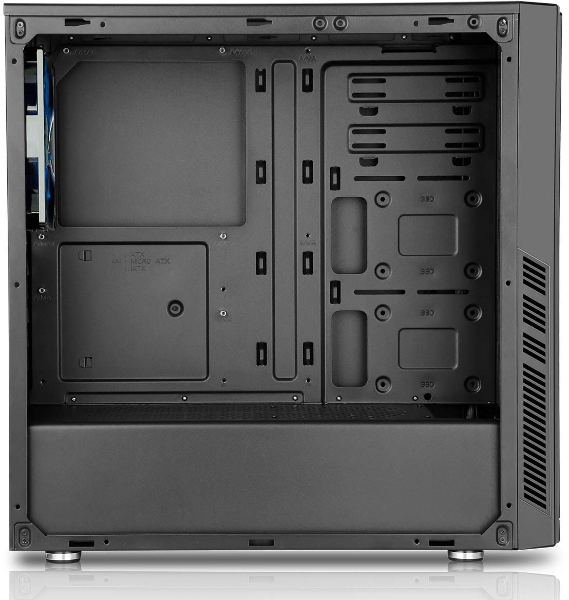 CiT Dark Star Mid Tower Gaming Case - Black