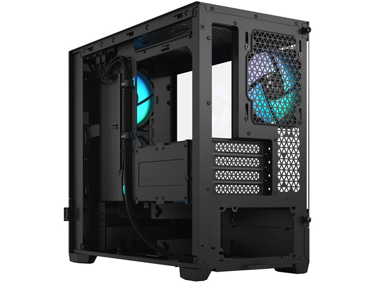 Fractal Design Pop Mini Air RGB Mini Tower Case - Black USB 3.0