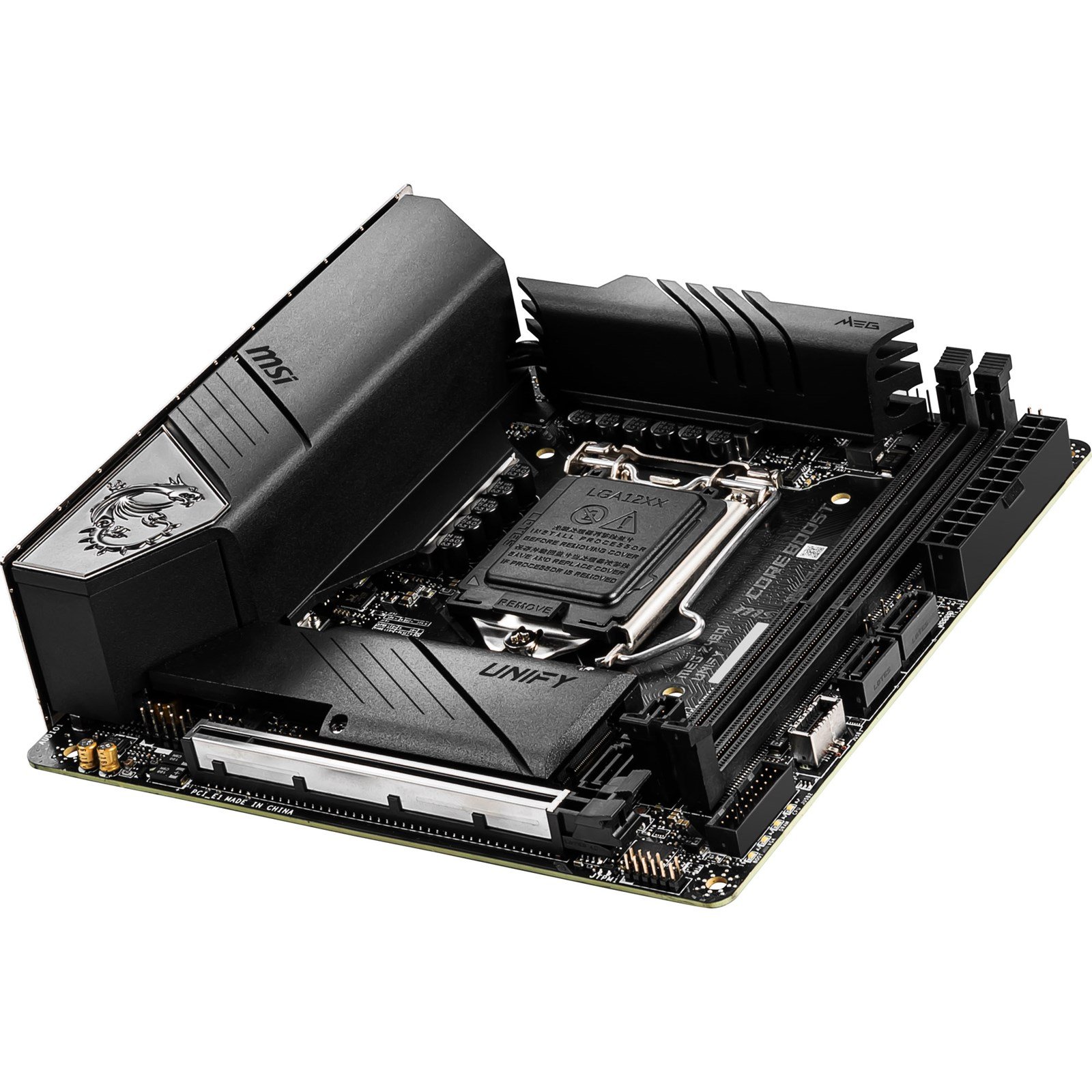 MSI MEG Z490I UNIFY Intel Socket 1200 Motherboard