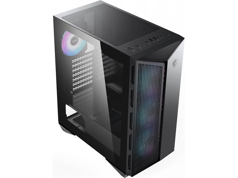 MSI MPG GUNGNIR 111R Mid Tower Gaming Case - Black USB 3.0