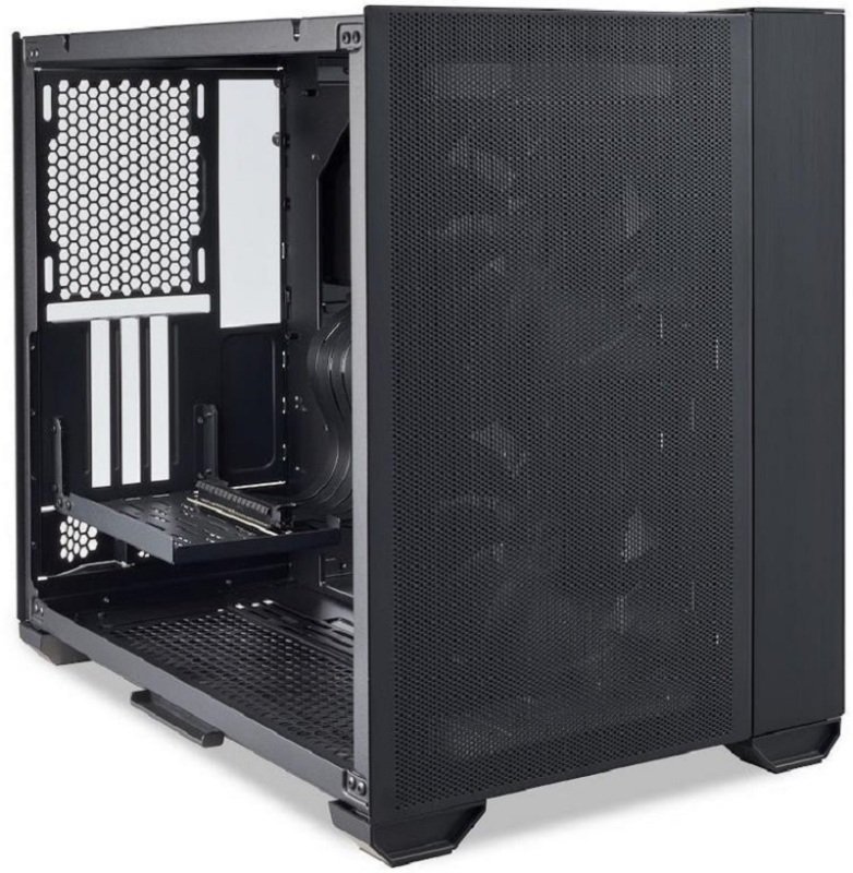 Lian-Li O11 Air Mini Tempered Glass Mini Tower Case - Black