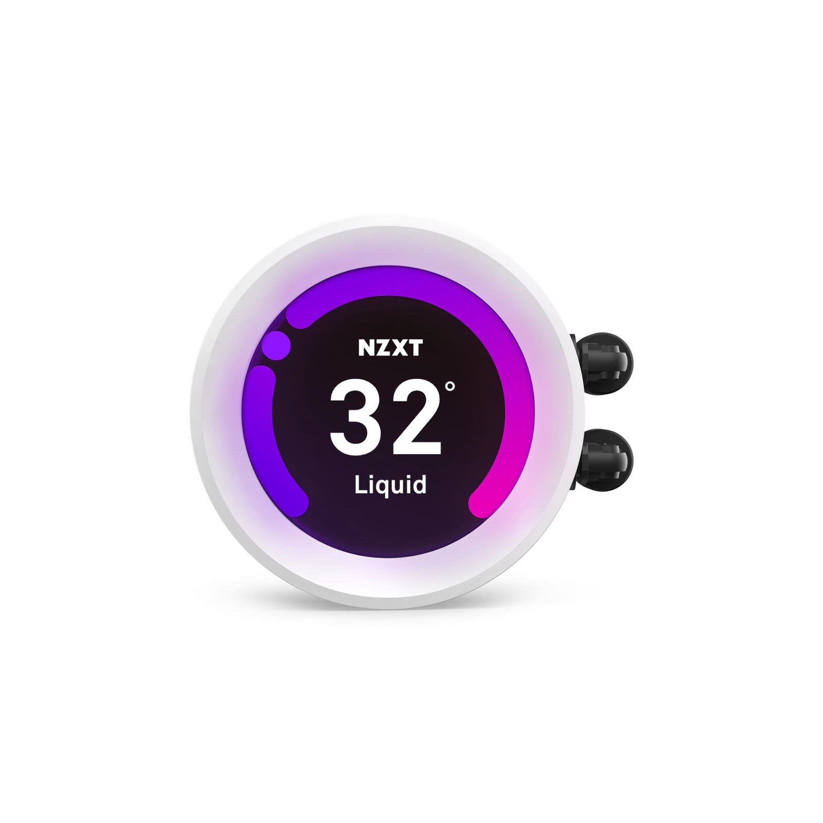 NZXT Kraken Z53 RGB 240mm Liquid Cooler with LCD Display in White