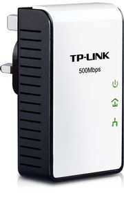 TP-Link 500/200 AV Mini Powerline Ethernet Homeplug Single Adapter UK ...