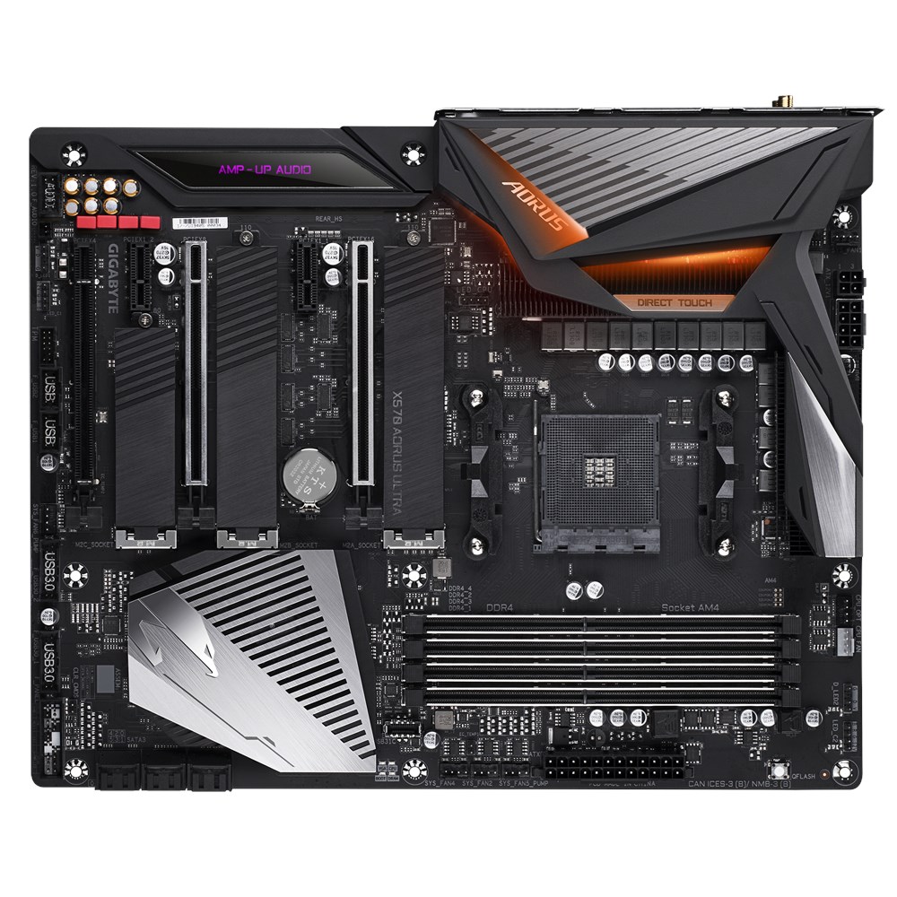 Gigabyte X570 Aorus Ultra AMD AM4 X570 PCIe 4.0 ATX Motherboard