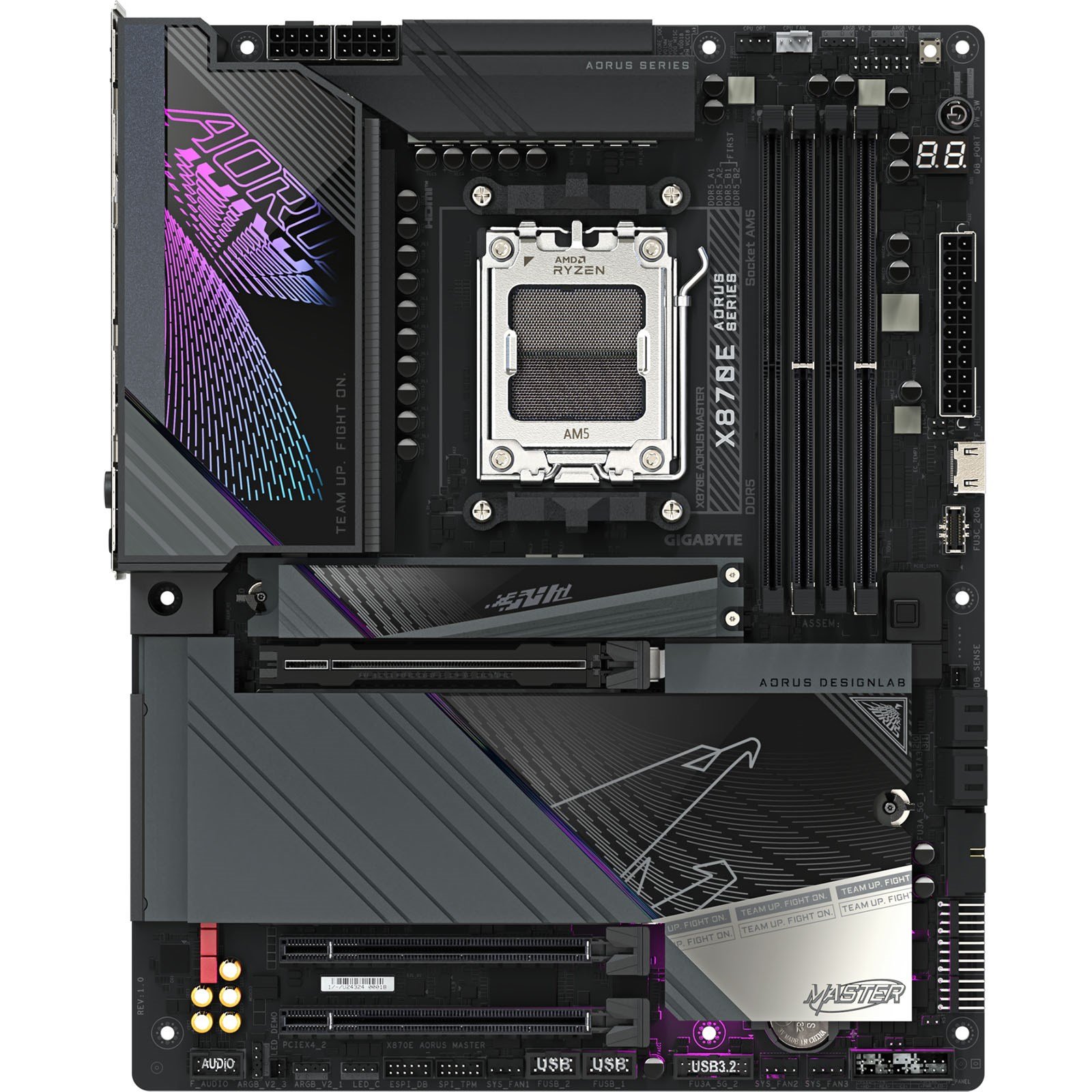 Gigabyte X870E AORUS MASTER ATX Socket AM5 Motherboard