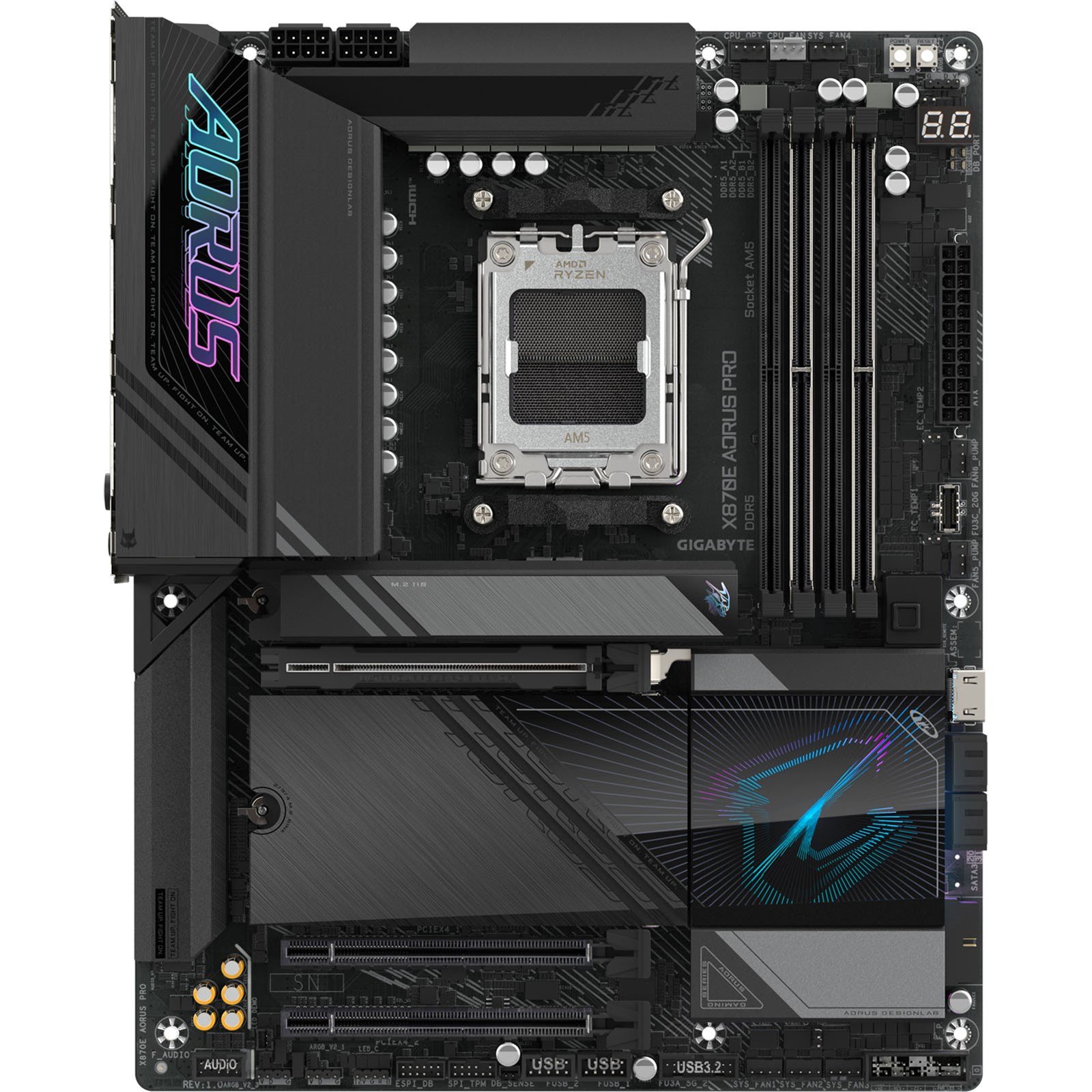 Gigabyte X870E AORUS PRO ATX Socket AM5 Motherboard