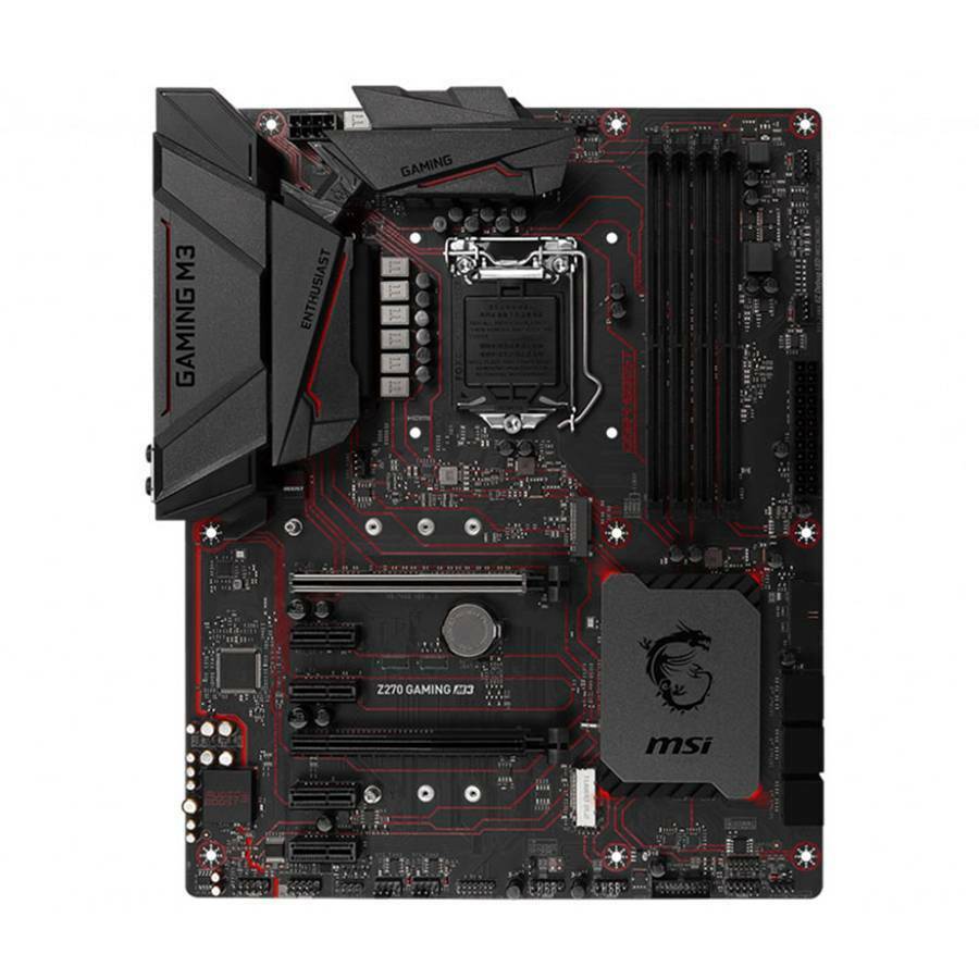 MicroStar MSI Z270 Gaming M3 M.2 2-Way CrossFire Killer E2500 GbE USB 3 ...