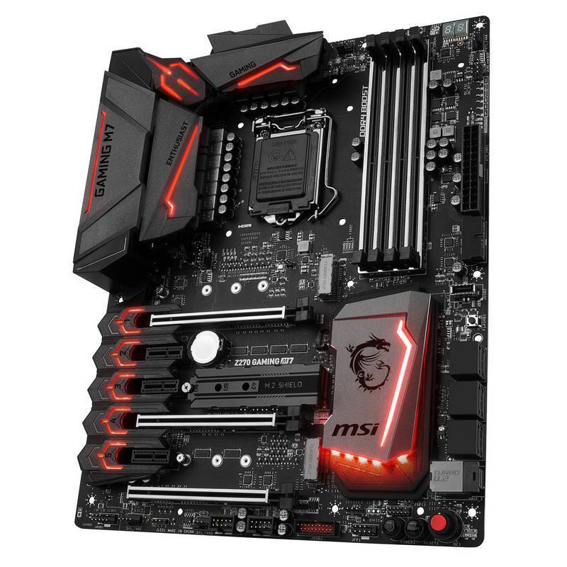 MicroStar MSI Z270 Gaming M7 Intel Socket 1151 2-Way SLi/3-Way ...