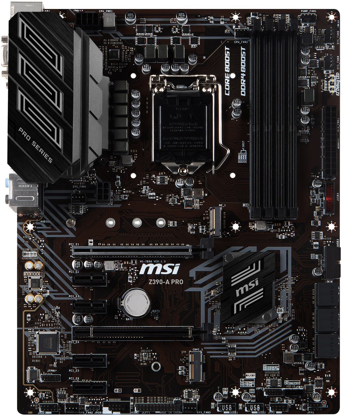 MSI Z390-A PRO Intel Socket 1151 Motherboard
