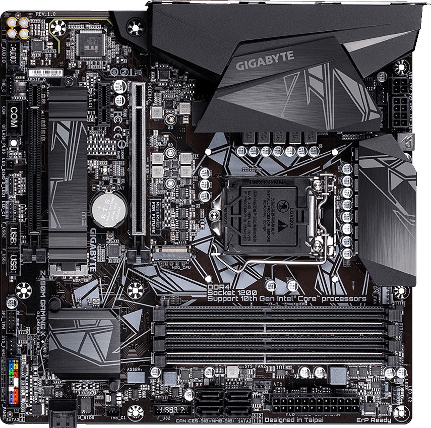 Gigabyte Z490M GAMING X Intel Socket 1200 Retail Motherboard