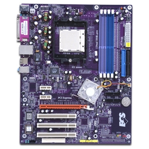 ECS Elite A939 NForce 4 Socket 939 / 4 x DDR 400 / Audio / PCI Express ...